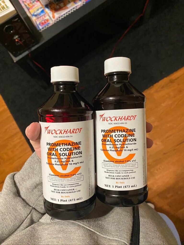 that's an awful lot of cough syrup hoodie no jumper